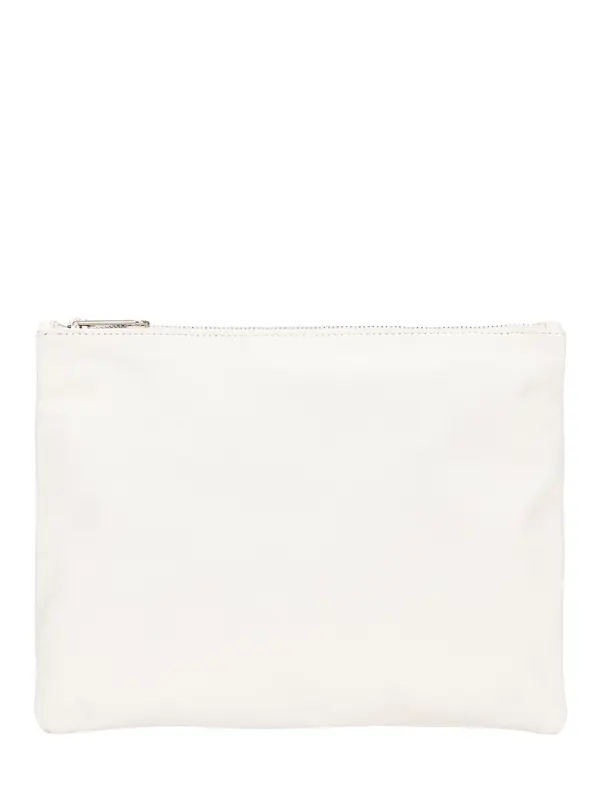 THE ROW Allegra Pouch - Optic White Ans