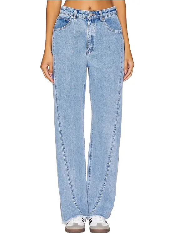 Abrand Denim Carrie Straight Leg Jeans - Loretta