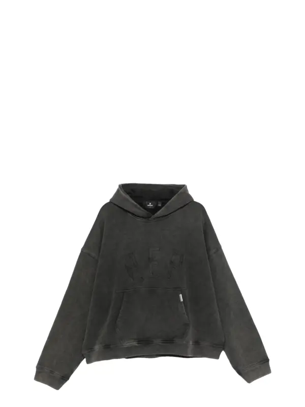 REPRESENT Rep Appliqué Hoodie - Grey