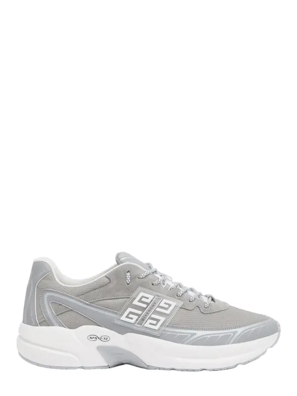 Givenchy Nfnty-52 Panelled Mesh Sneakers - Grey