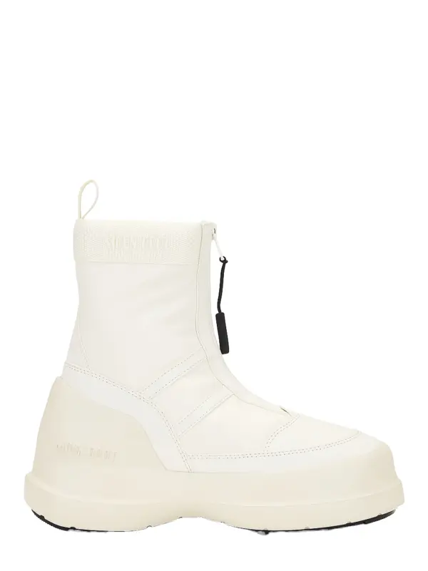 Moon Boot Luna Zip Boots - Cream
