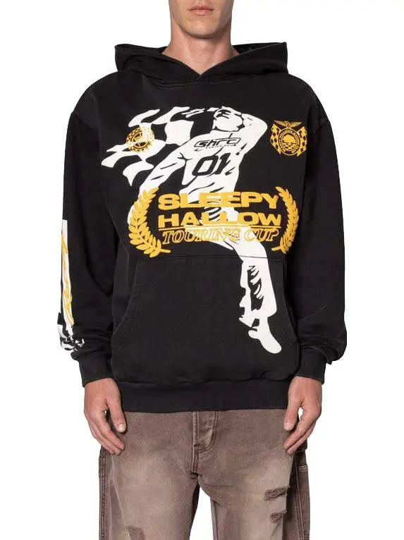 Mnml Shrc Touring Cup Hoodie - Black