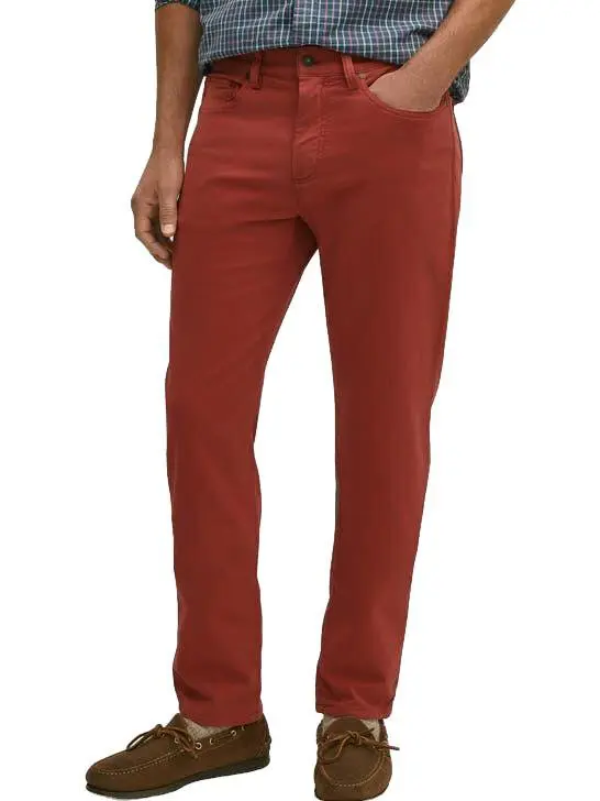 Brooks Brothers Five-pocket Straight Leg Pants - Bakedap