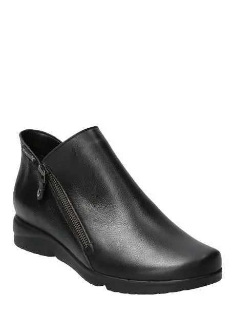 Mephisto Romia Double Zip Bootie - Black Ceylon