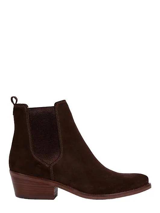 Penelope Chilvers Rove Suede Boots - Chocolate