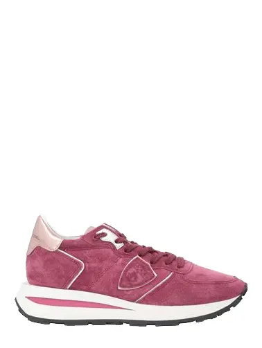 Philippe Model Low-top Leather Sneakers - Magenta