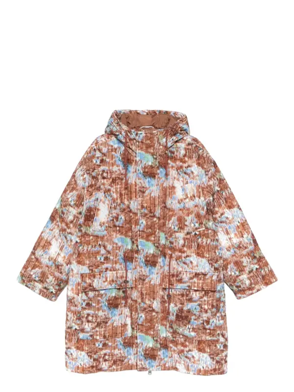 Henrik Vibskov Shape Cotton Corduroy Coat - Brown