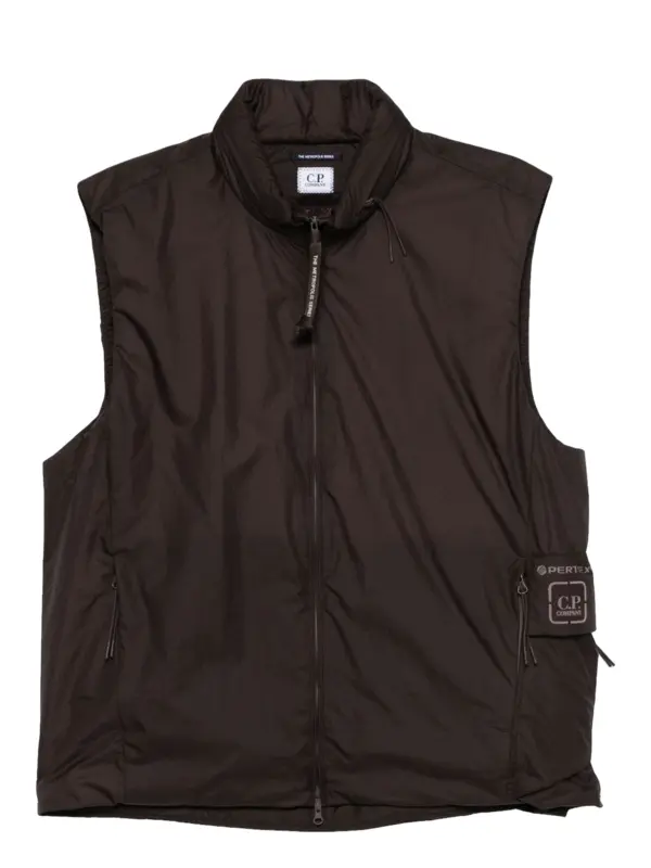 C.P. COMPANY Series Pertex® Gilet - Brown