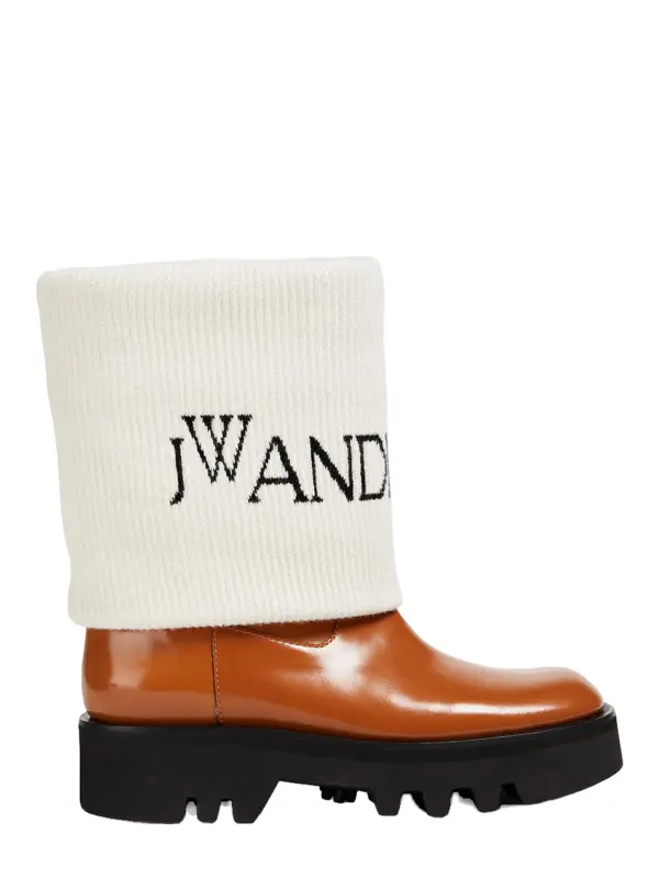 JW Anderson Fisherman Ankle Boots - Tan