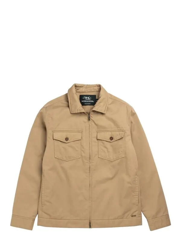 Rodd & Gunn Fordell Quilted Cotton Twill Jacket - Tan