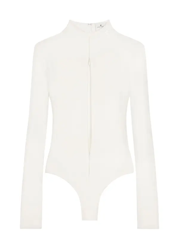 COURREGES Volcano Jersey Body - White