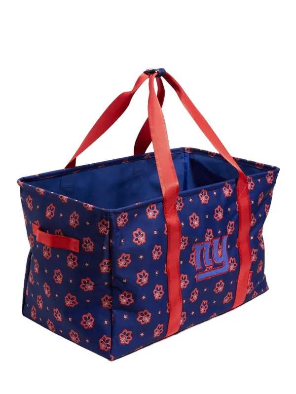 VERA BRADLEY Nfl New York Giants Bandana Large Car Tote Bag - Multicolor