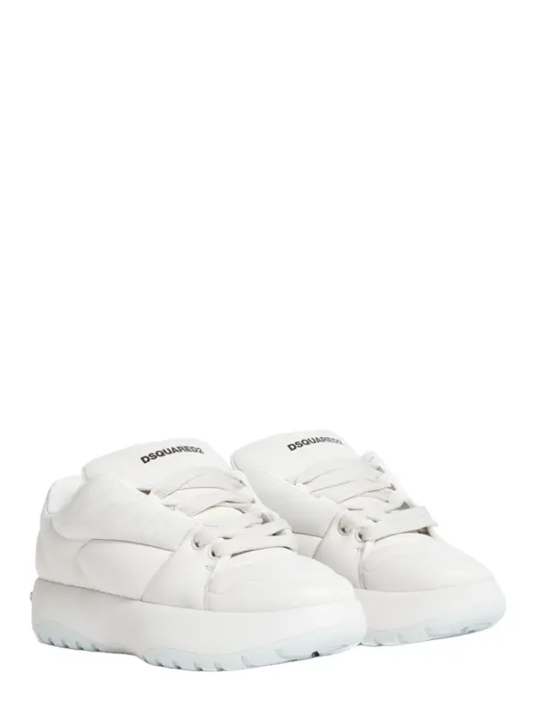 Dsquared2 Inflated-effect Low-top Sneakers - White