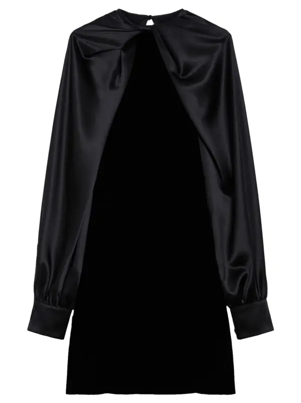 Max Mara Zarelia Two-tone Dress - Black