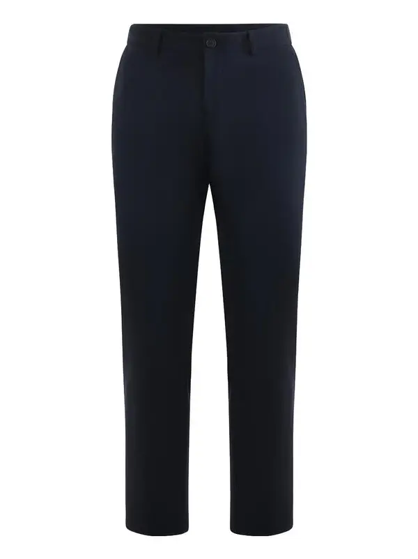 Hugo Boss Slim Fit Techno Viscose Trousers - Blue