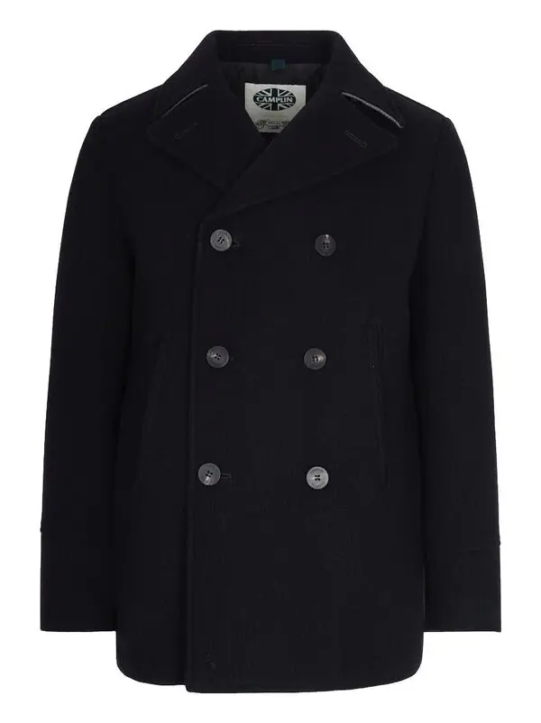CAMPLIN Pea Coat - Black