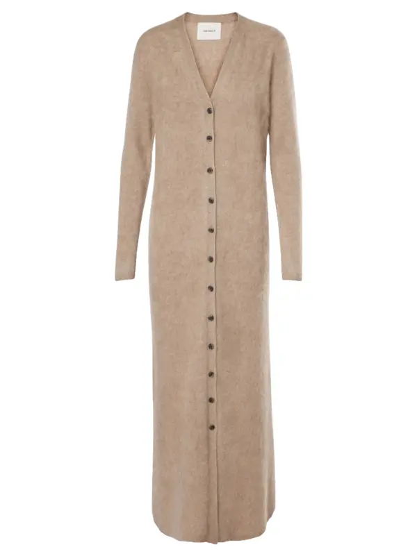 LISA YANG Carlie Convertible Cashmere Maxi Dress - Brown