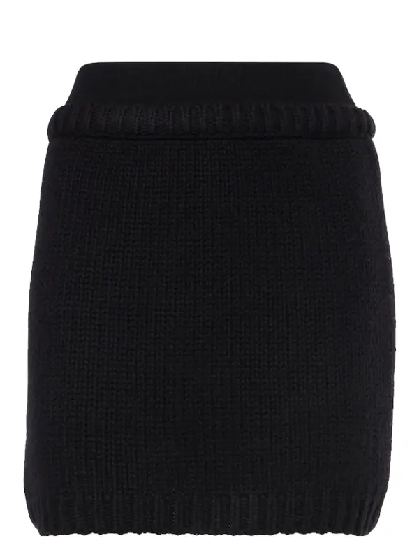 LISA YANG Lovi Cashmere Miniskirt - Black