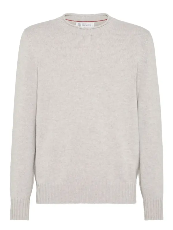 Brunello Cucinelli Cashmere Jumper - Grey