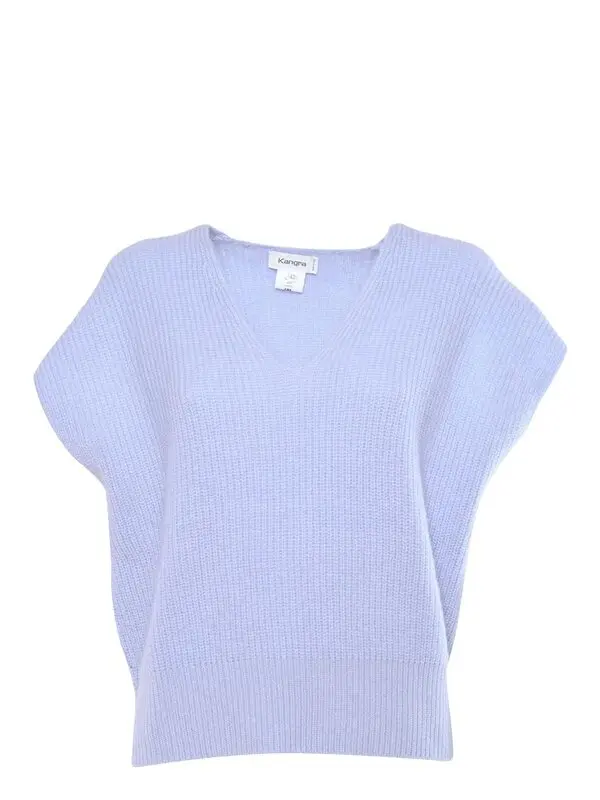 KANGRA Knitted Vest - Gray