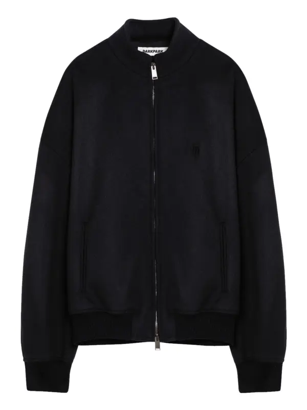 DARKPARK Wool-blend Bomber Jacket - White