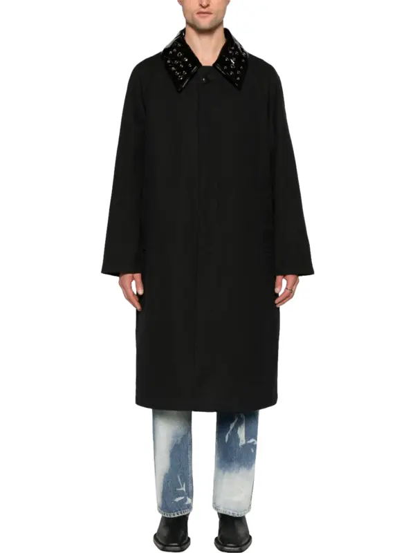 NAMACHEKO Tran Single-breasted Coat - Black