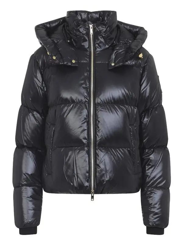 Moose Knuckles Moonstone Gold Padded Jacket - Black