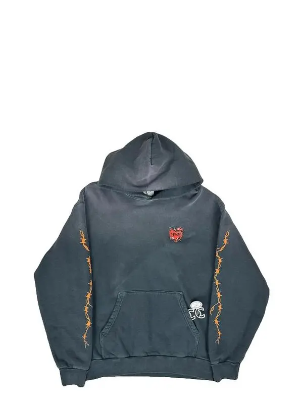WARREN LOTAS Hard Love Hooded Sweatshirt - Black