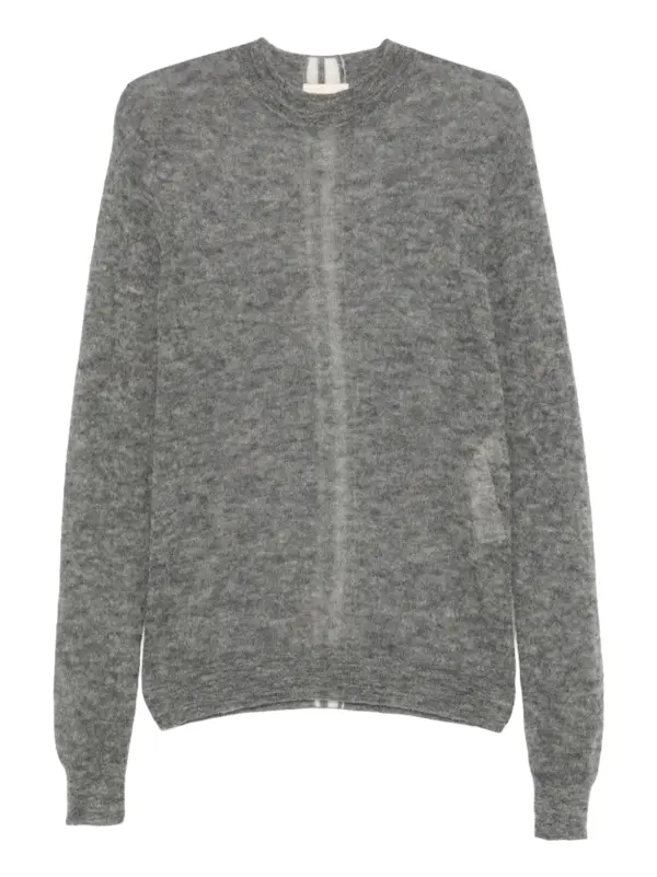 MORDECAI Mélange-effect Sweater - Grey