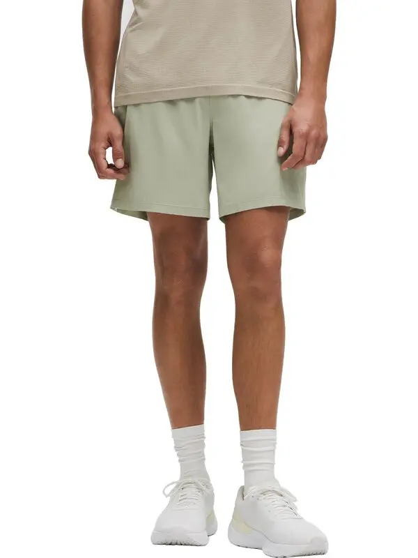 Lululemon Pace Breaker Lined Short 7 - Fog Green