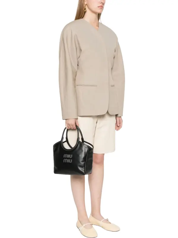Miu Miu Ivy Tote Bag - Black