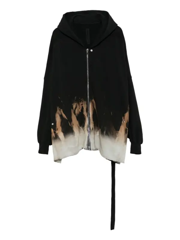 Rick Owens Jumbo Peter Hoodie - Black
