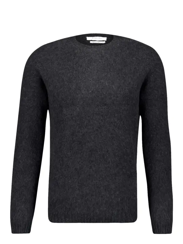 Boglioli Crew-neck Wool Sweater - Grey