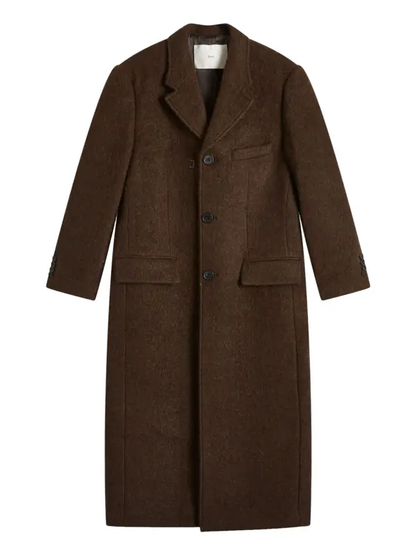 DUNST Wool Coat - Brown