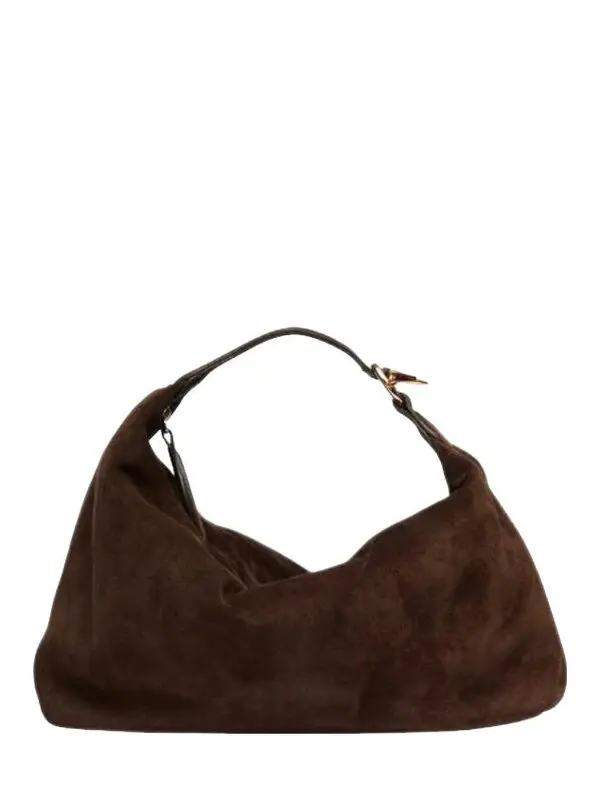 LIFFNER Pillow Pouch Suede - Brown