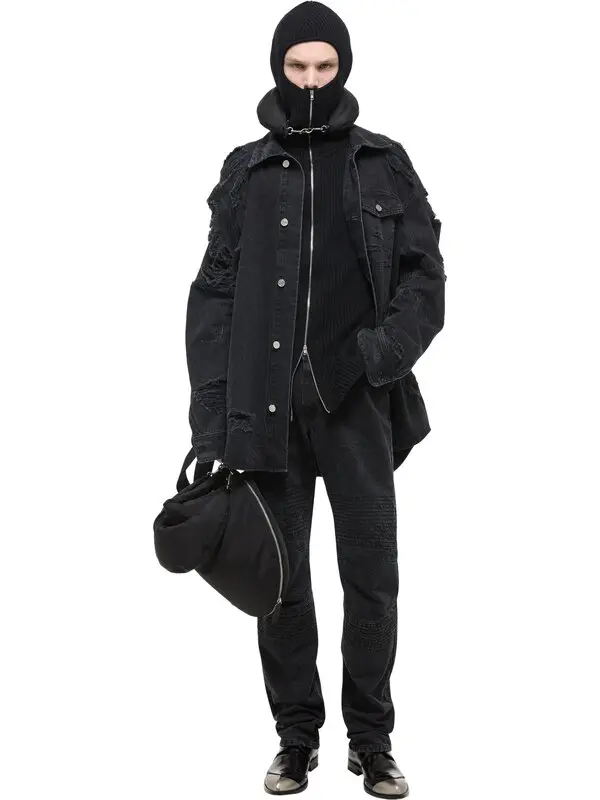 Helmut Lang Apex Denim Shirt - Black