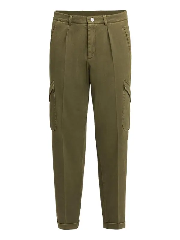 Boglioli Military Cargo Pants - Olive