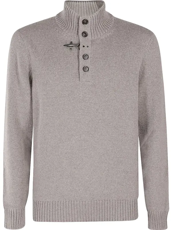 FAY Wool Jumper - Neutrals