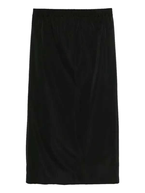 Carven Pencil Midi Skirt - Black