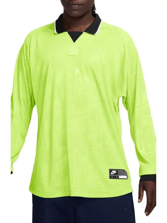 Nike Air Long Sleeve Mesh Jersey - 736 Ltlmtw/black
