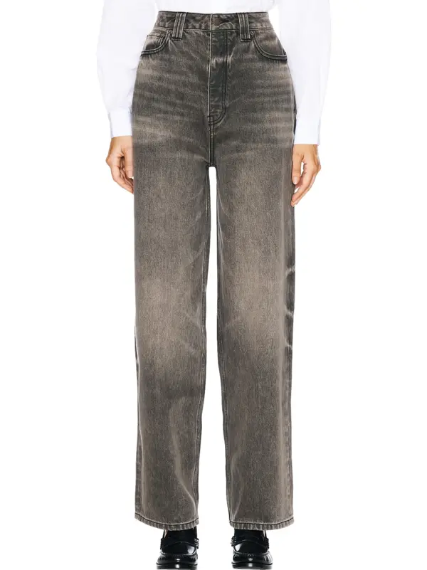 Fear Of God Straight Leg Jeans - Vintage Black