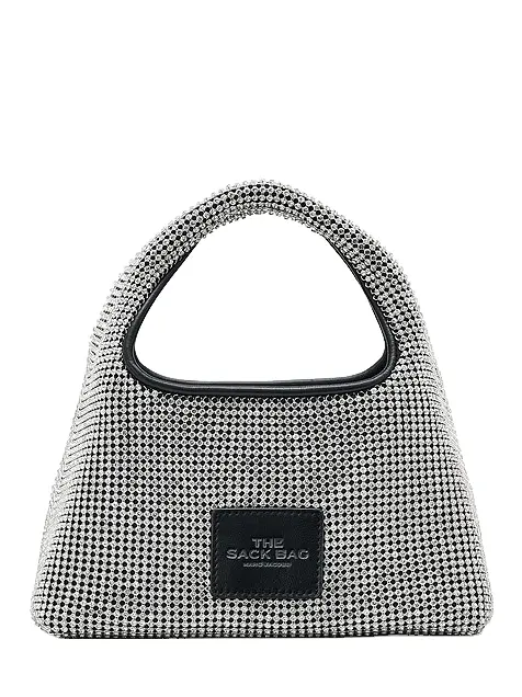 Marc Jacobs Rhinestone Mini Sack Bag - Crystals
