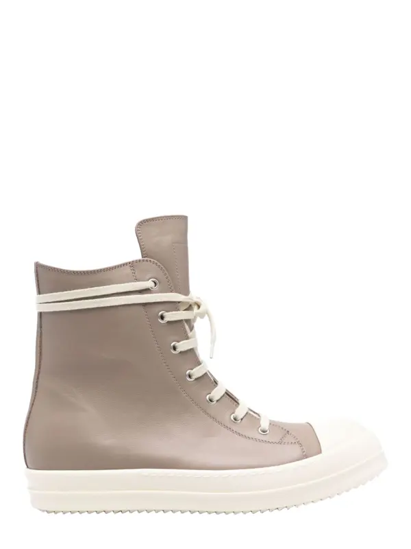 Rick Owens Hi-top Sneakers - Brown