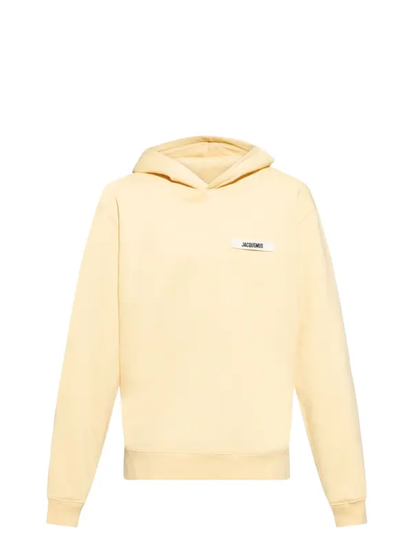 Jacquemus Grosgrain Hoodie - Yellow