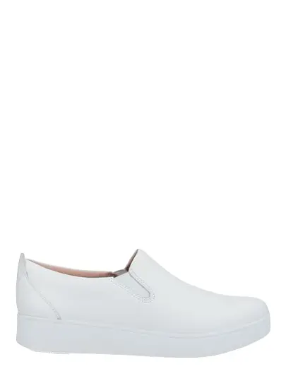 Fitflop Leather Sneakers - White