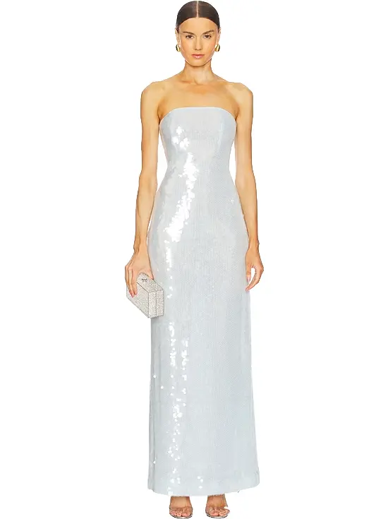 Retrofete Beth Sequin Dress - Dove