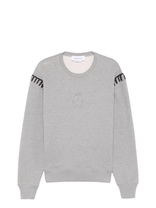 Alexander McQueen Skull Sweatshirt - Grey