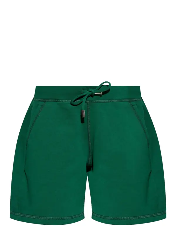 Dsquared2 Printed Track Shorts - Green