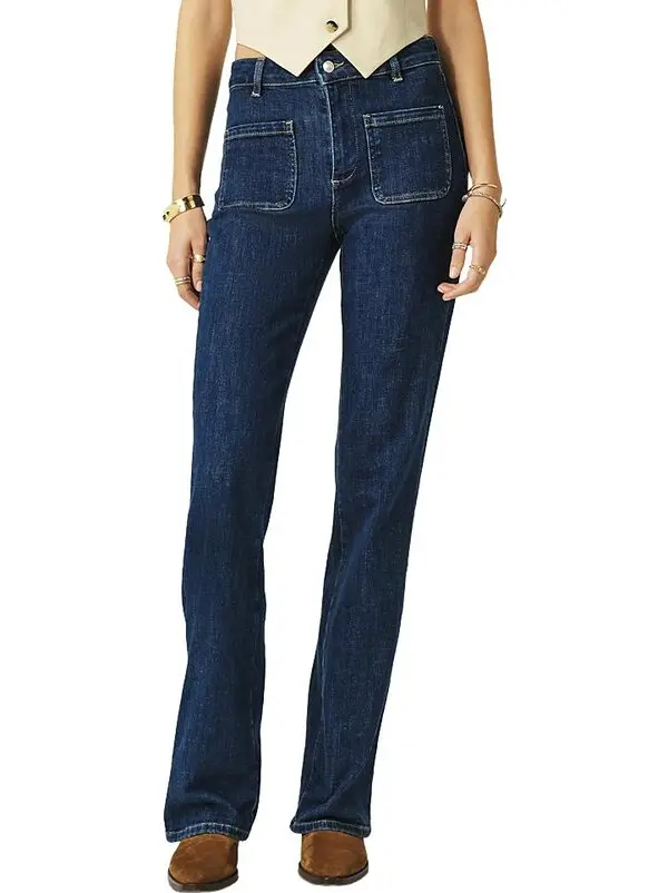 Ba&sh Ross Straight Leg Jeans - Blue Jeans