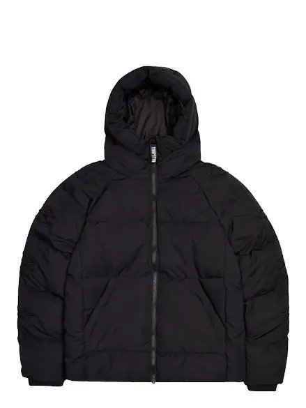 Trapstar Hooded Irongate Sleeve Puffer - Blackout
